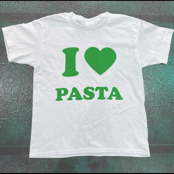 Tops | I Heart Pasta Tshirt | Poshmark